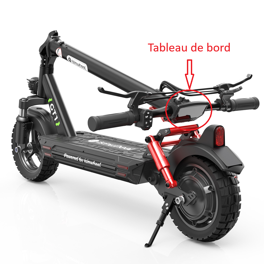 Tableau de bord pour trottinette électrique GT1 | isinwheel